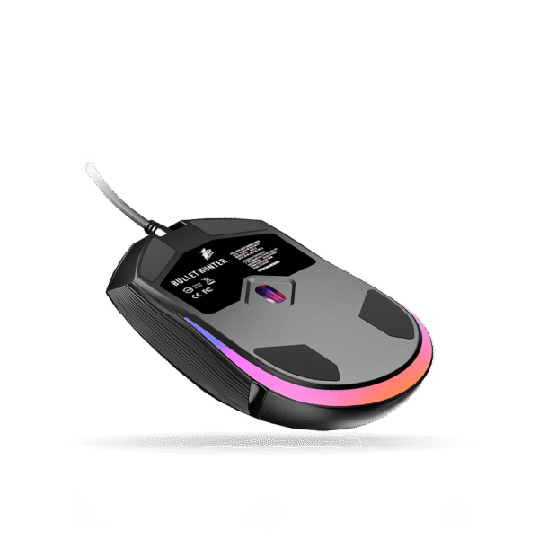 Mouse Gamer 1ST PLAYER Bullet Hunter BH5.0, DPI 12000, 6 BOTONES ...